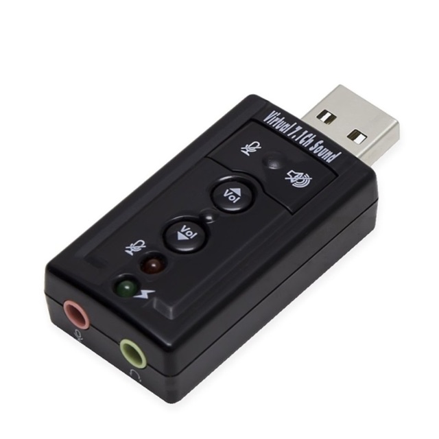 FLASH C-01 External Sound Card 7.1 | Shopee Philippines