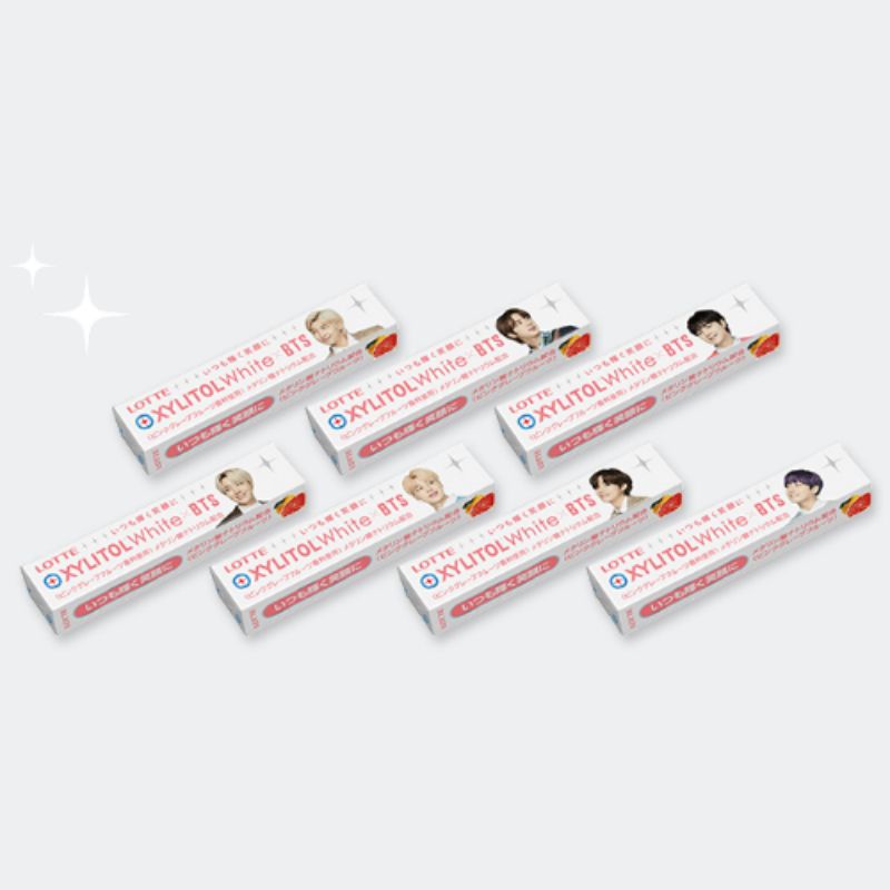 [ON HAND] BTS Official Lotte Xylitol White Special Edition | Shopee ...