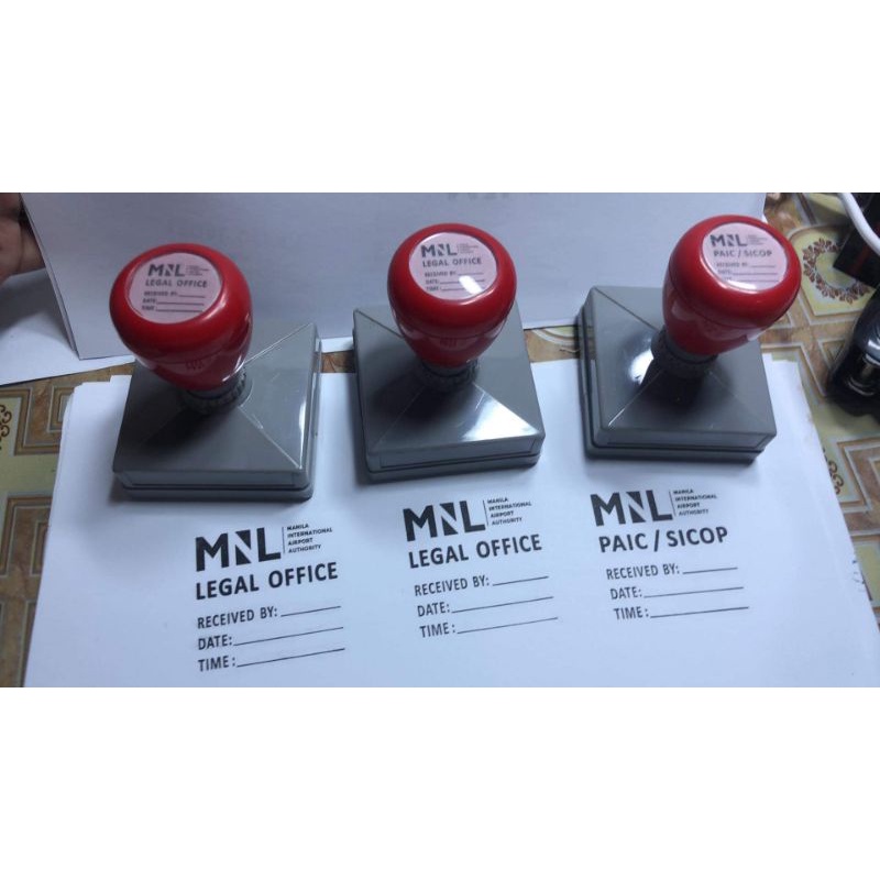 Logo Stamp Personalized For Paper/ Plastics | Shopee Philippines