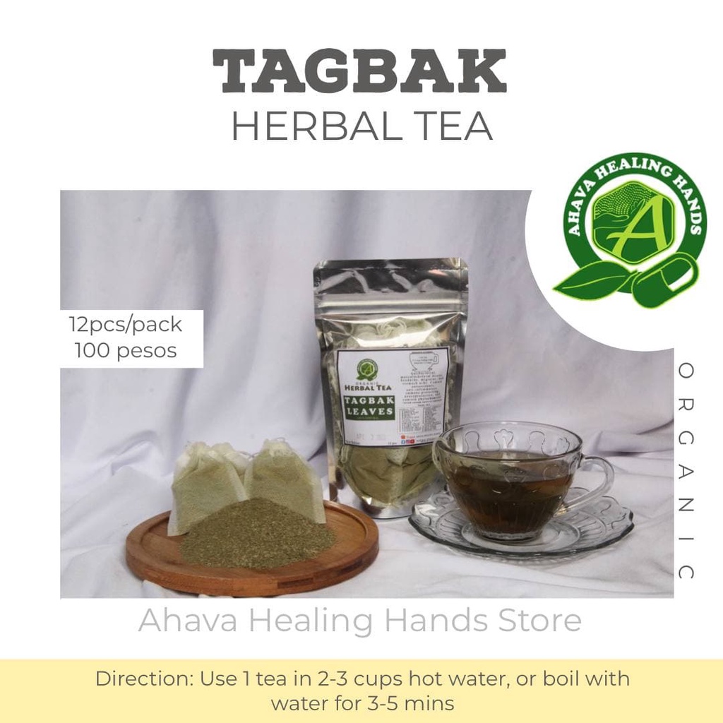 Tagbak Tea (12pcs/pack) or Cap (50/100)Organic - Natural Wellness ni ...