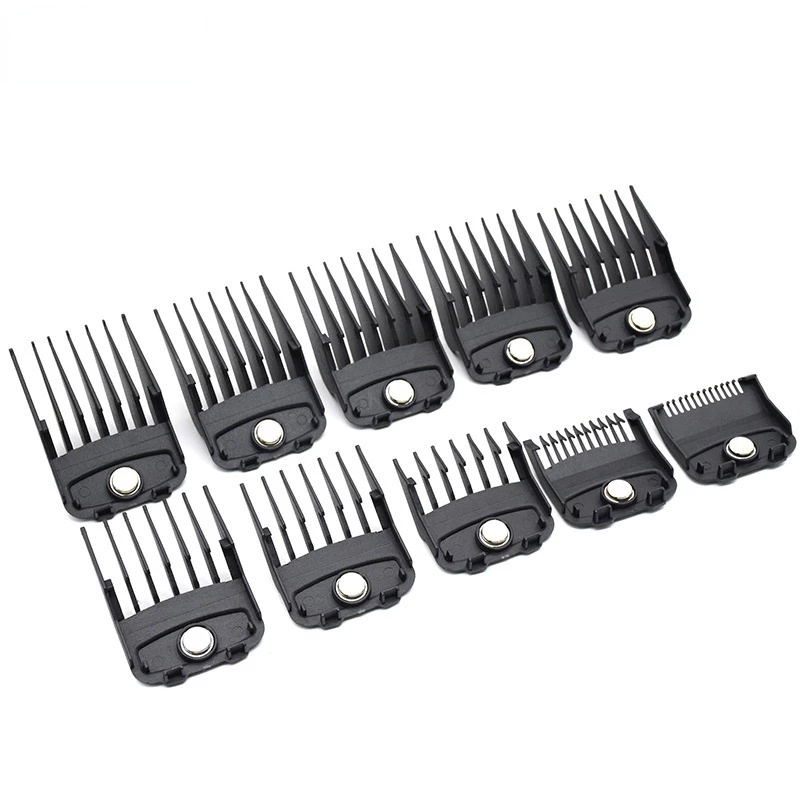 10pcs Universal Hair Clipper Limit Comb Guide Attachment Size Hair ...