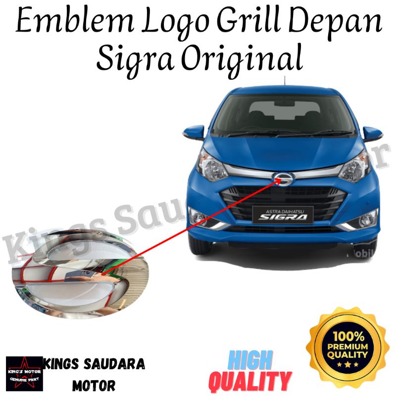 Sigra Front Logo 2016-2022 Original | Shopee Philippines