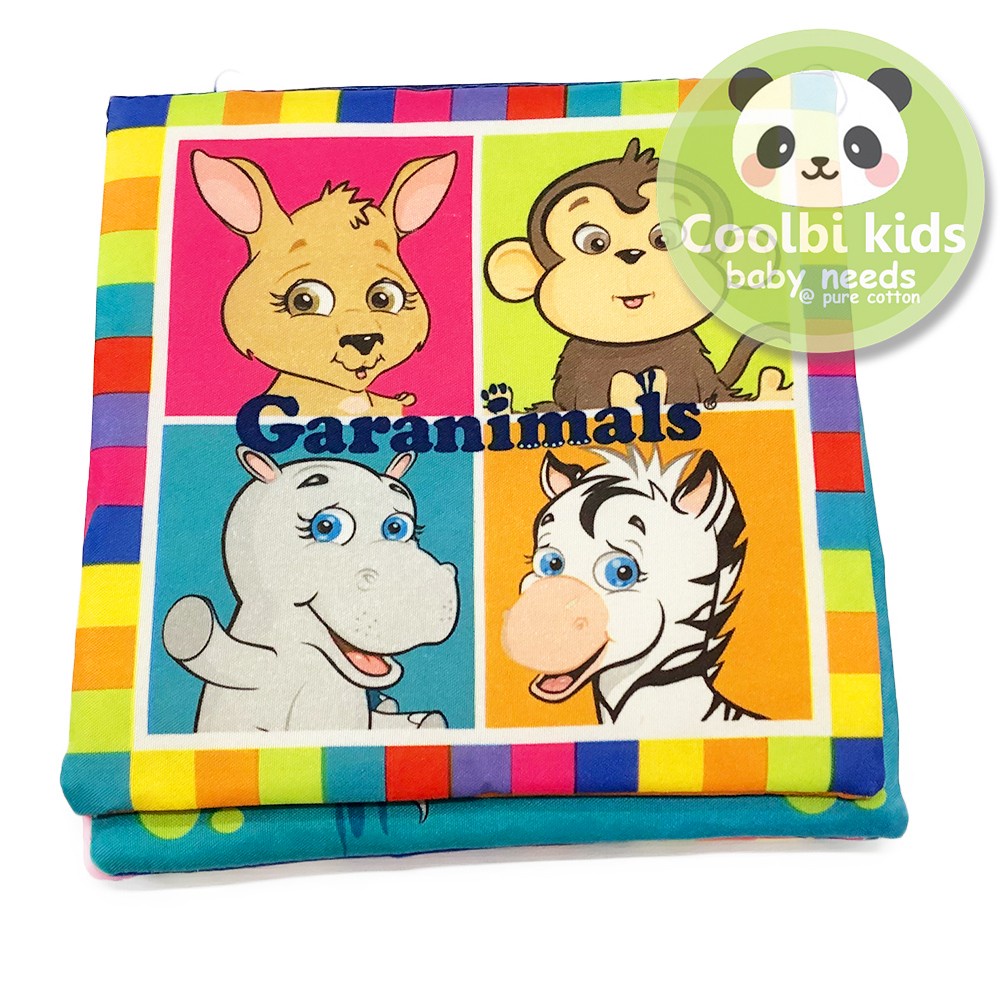 Coolbi Kids Baby Bath Book Cloth Books for Babies for Toddlers ...