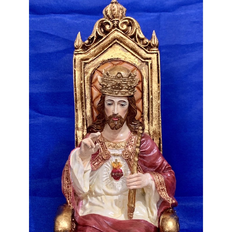 Christ the King, 15inches Height, Jesus Image | Shopee Philippines