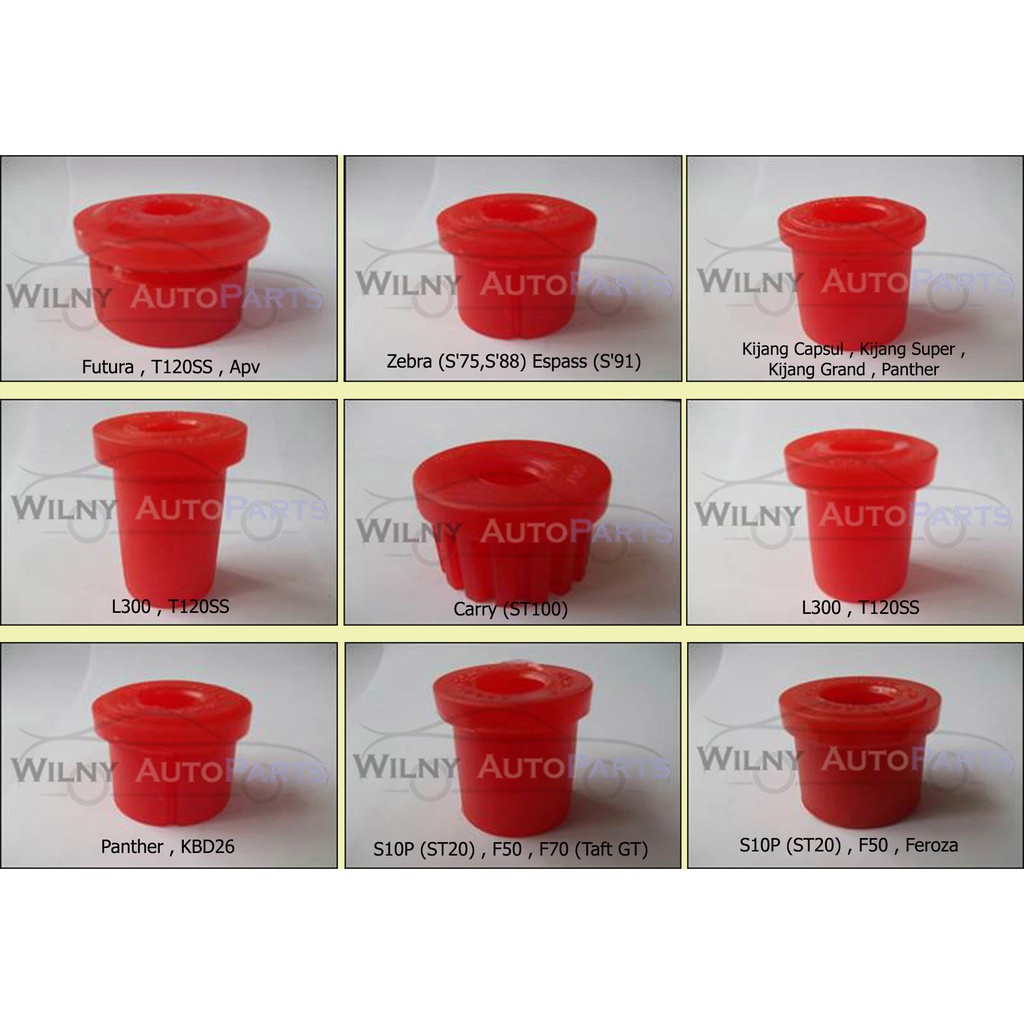 Spring boss rubber / Rubber bushing spring long short small large ...