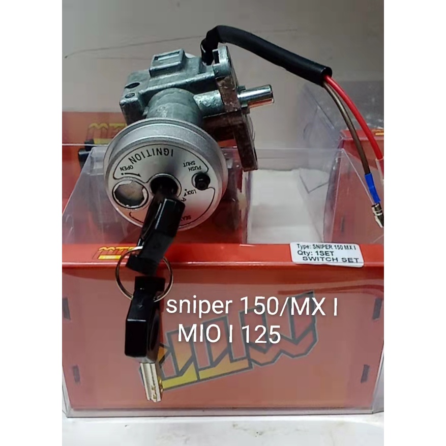 COD ANTI THEFT IGNITION SWITCH SNIPER 150 / MX I YAMAHA KEY SET ...