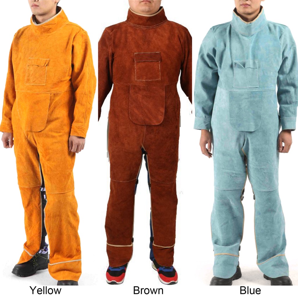 [Ready Stock]Safety Clothing Leather Welding Protective Welder Suit ...