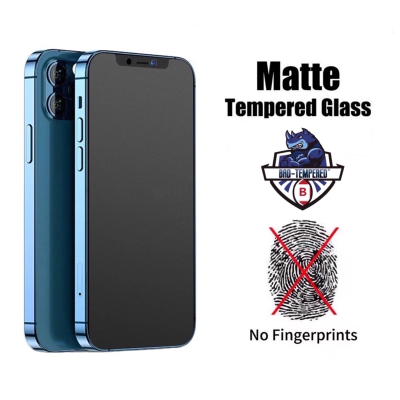 iPhone Matte Tempered Glass For 17 16 15 14 13 12 11 Pro Max XS MAX 8 7 ...