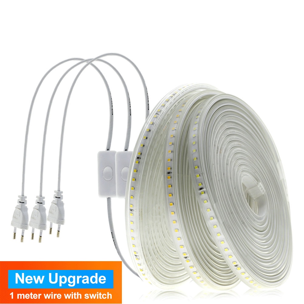 10 to 20m LED Strip Light Waterproof w/s SWITCH Plug 2835 High Safety ...