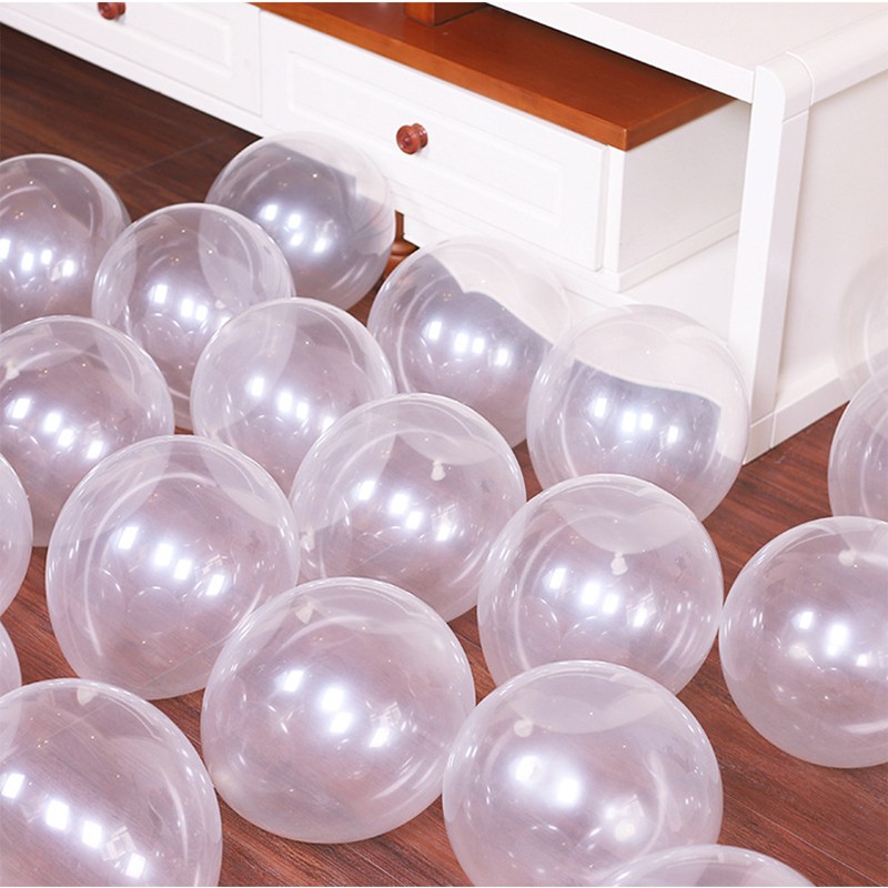 High quality transparent rubber balls (combo of 20 balls) | Shopee ...