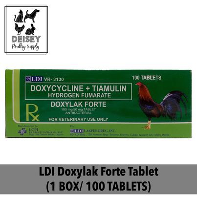 LDI Doxylak Forte Tablet (1 BOX/ 100 TABLETS) | Shopee Philippines