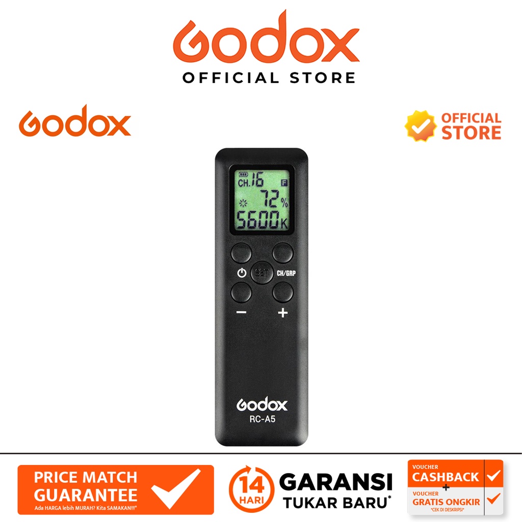 Godox Remote LED RC-A5 Godox Remote RC-A5 | Shopee Philippines