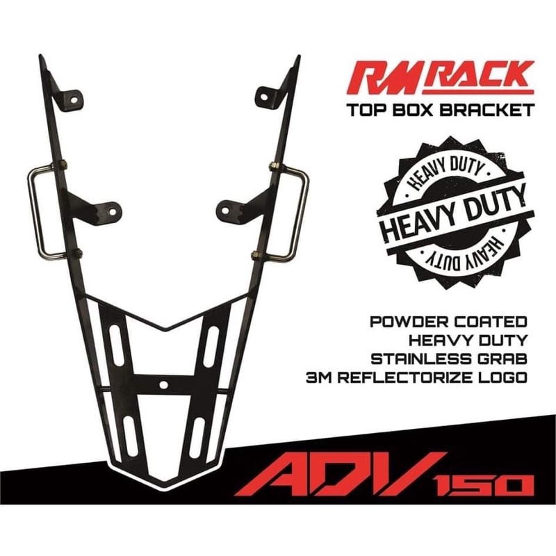 ADV 150 RM Rack Heavy Duty Top Box Bracket | Shopee Philippines