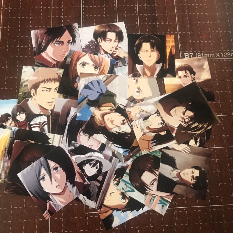 Attack On TItan Anime Sticker Pack (24pcs) | Shopee Philippines