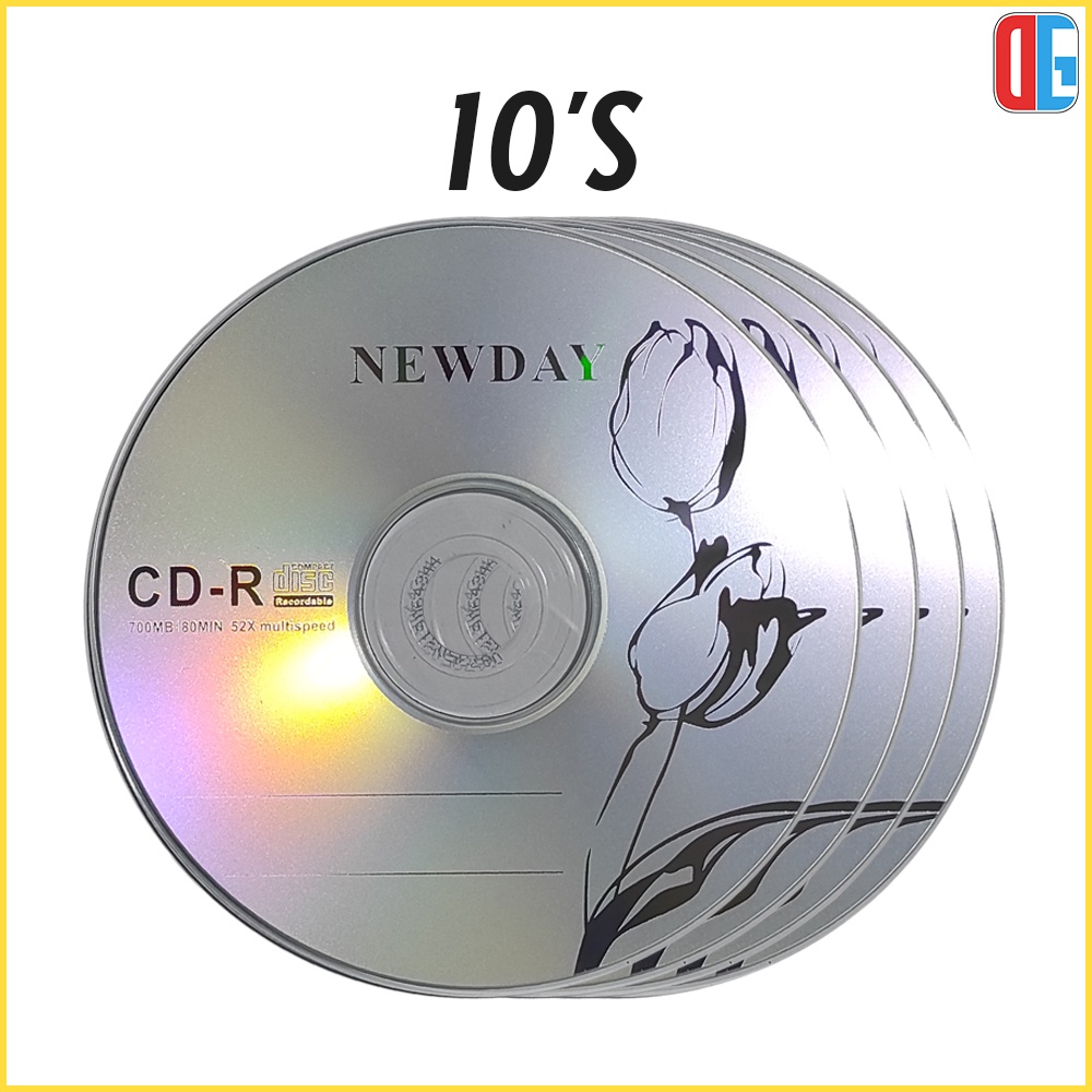 (10pcs) HP CD-R 52x 700mb | Shopee Philippines