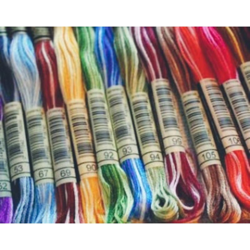 DMC/AIRO COLOR VARIATIONS VARIEGATED FLOSS 48-125 | Shopee Philippines