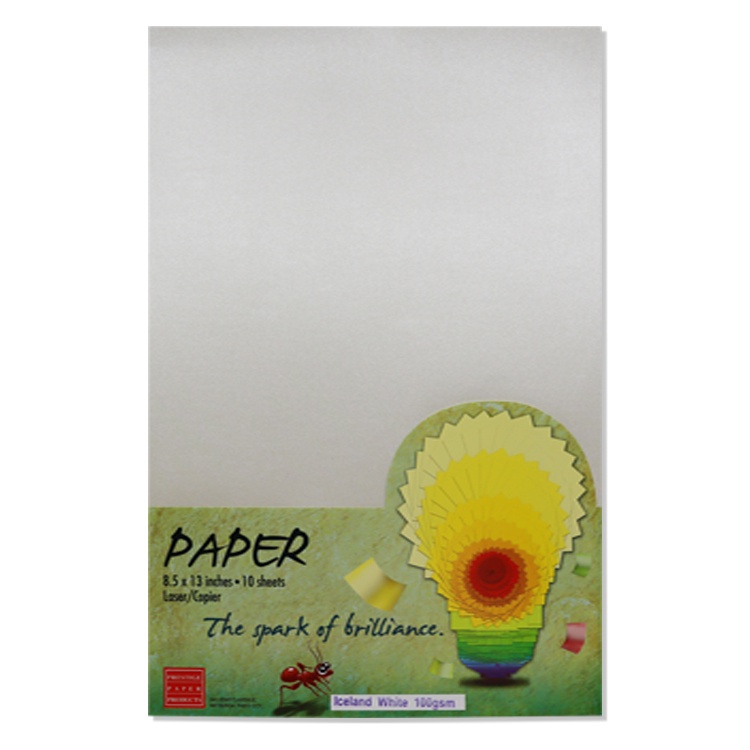 Iceland Specialty Paper White 10 sheets per pack | Shopee Philippines