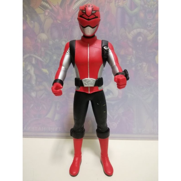 Banpresto DX Sofubi figure 1 / Go-Busters Tokumei Sentai Go-Busters Red ...