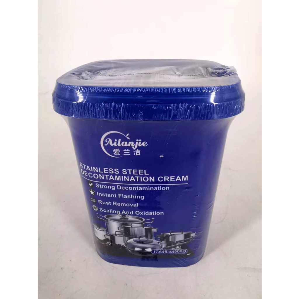 STAINLESS STEEL DECONTAMINATION CREAM 500G | Shopee Philippines