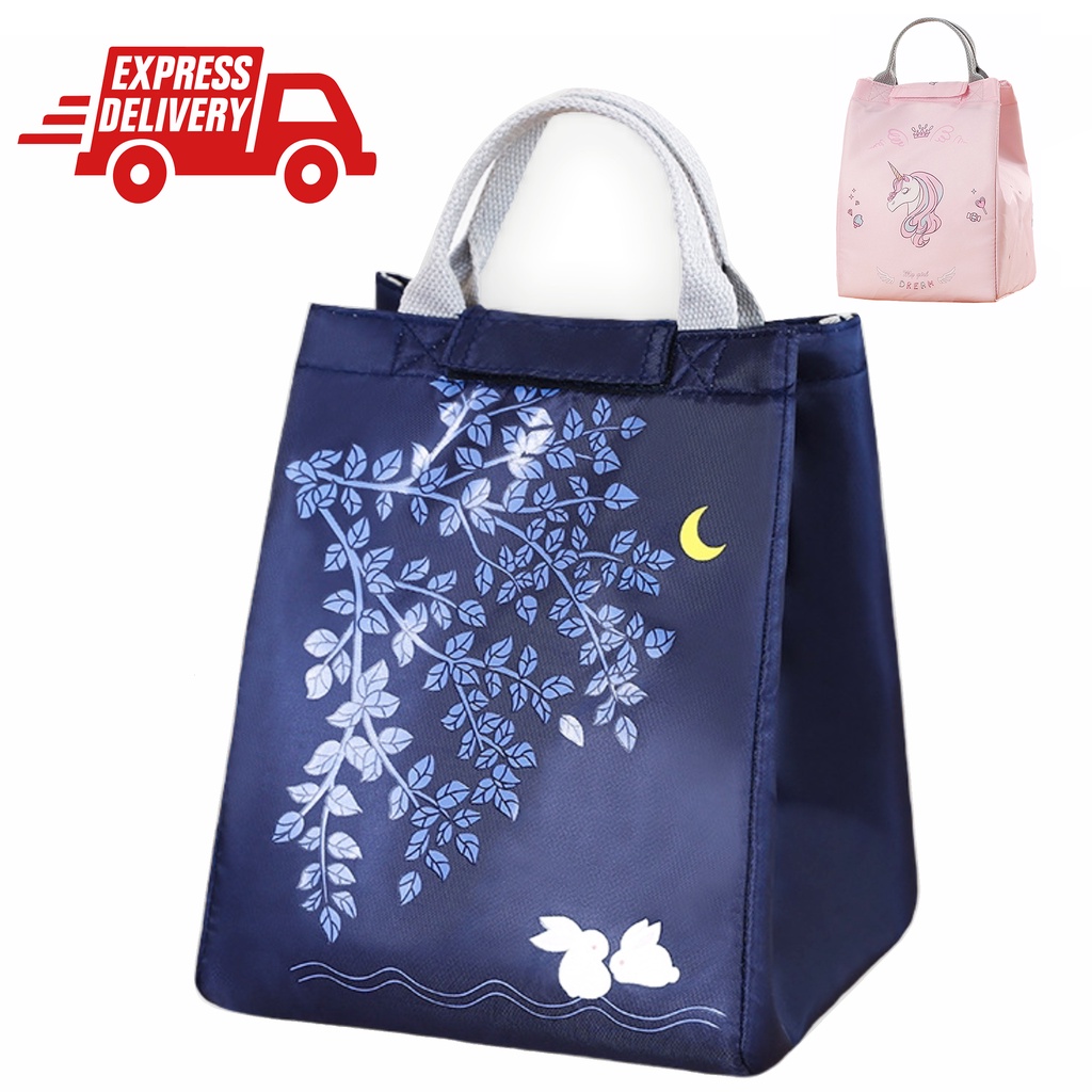 New LUNCH BAG BEG Food Supplies Tight Cool And Hot (SL-051) | Shopee ...