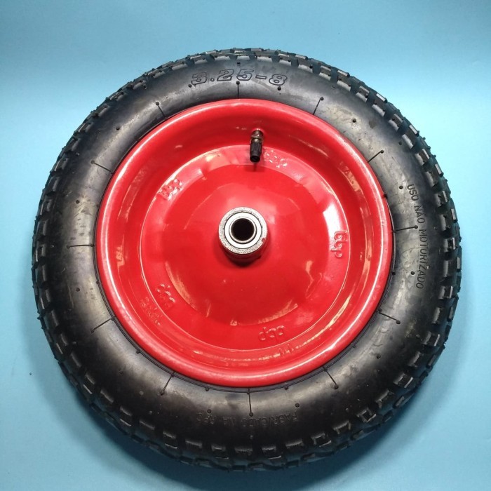Complete Wheelbarrow Wheels Size- 3,25-8 | Shopee Philippines
