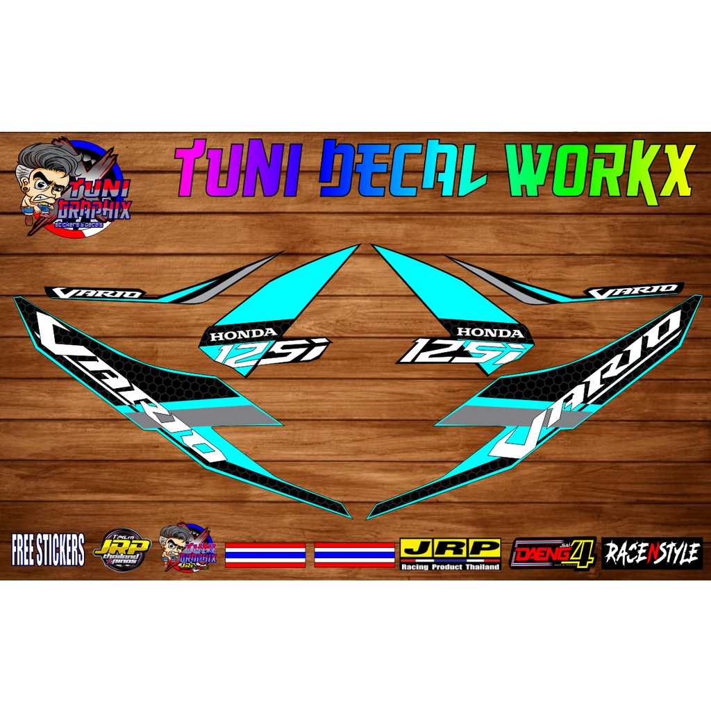 Honda click 125i v2 Game Changer VARIO Stock Decals 2020 | Shopee ...