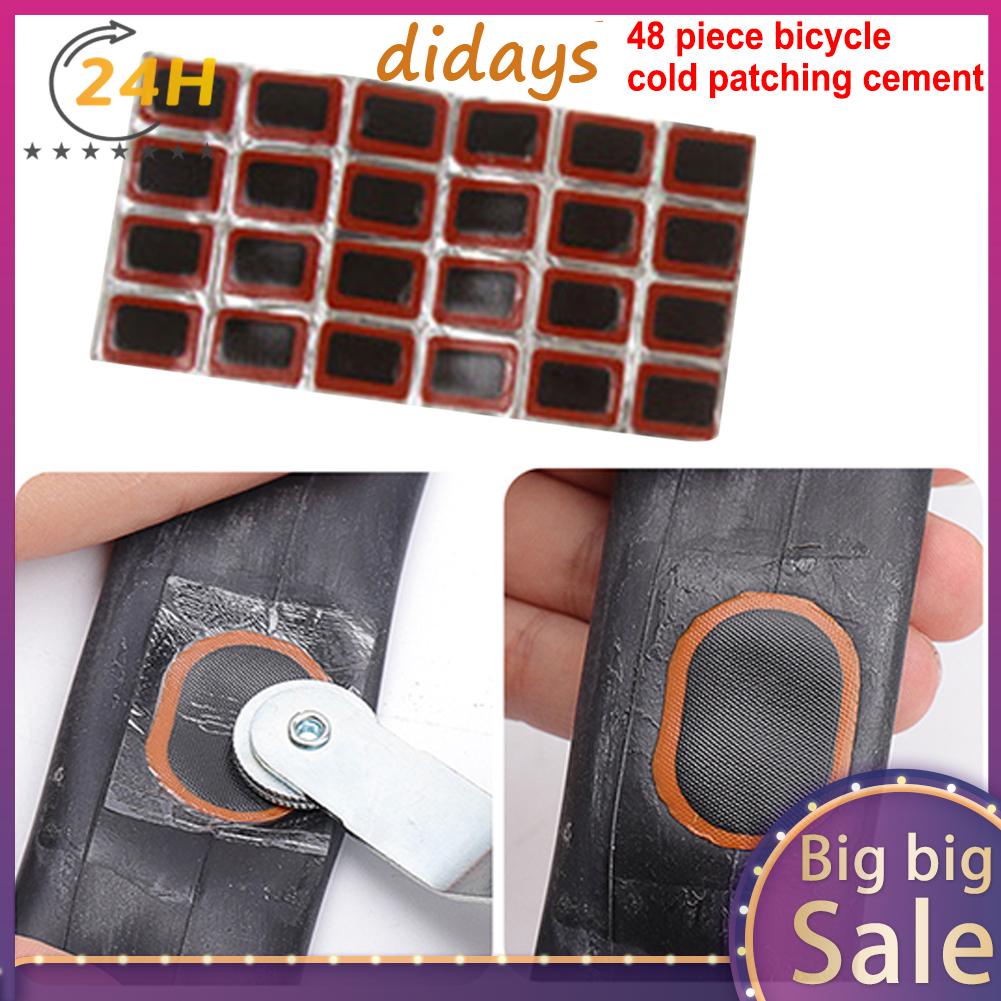 144/96/48Pcs Bicycle Tire Patches,Bicycle Repair Tyre Tube Bicycle ...