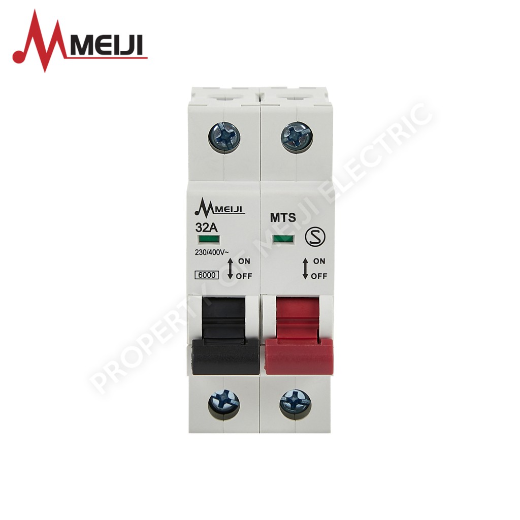 Meiji Manual Transfer Switch (Color Coded) 1 Pole Mts Electrical Line ...