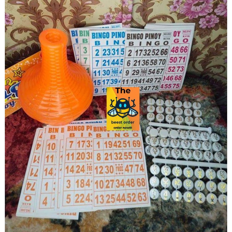 bingo sets , bingo cards , bingo panantos bingo game | Shopee Philippines