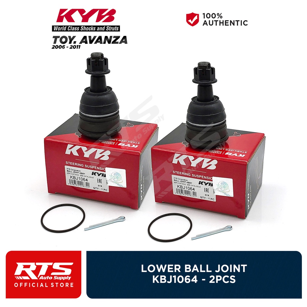 KYB 2Pcs Lower Ball Joint for Toyota Avanza 2006 -11 KBJ1064 | Shopee ...