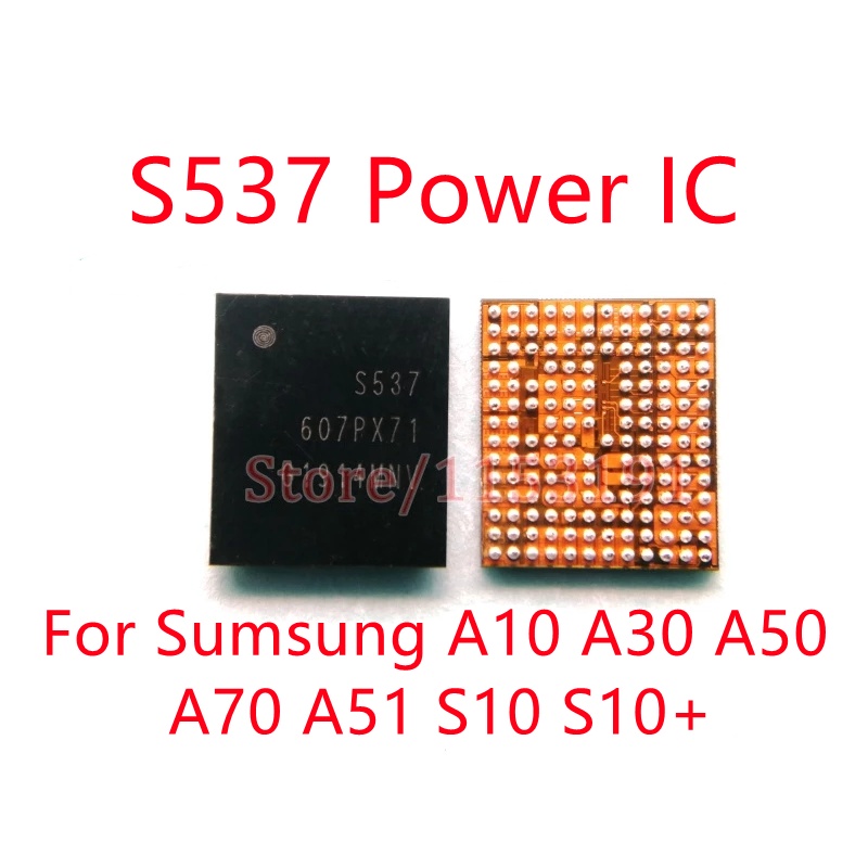 1-5pcs/lot S537 Power IC For Sumsung A10 A30 A50 A70 A51 S10 S10+ Main Power management PM IC ...