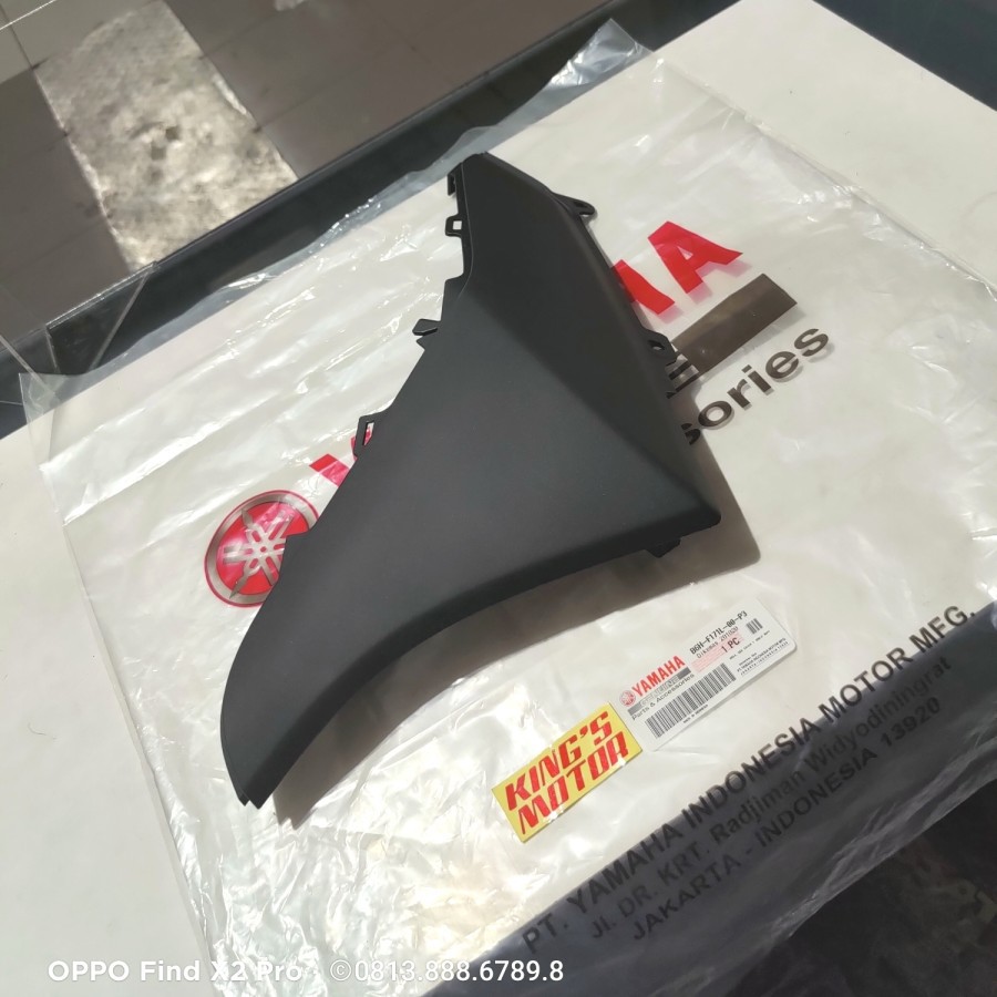 HITAM Mole, SIDE COVER/Bottom Wing ALL NEW NMAX 2020 Black DOFF L (B6H ...