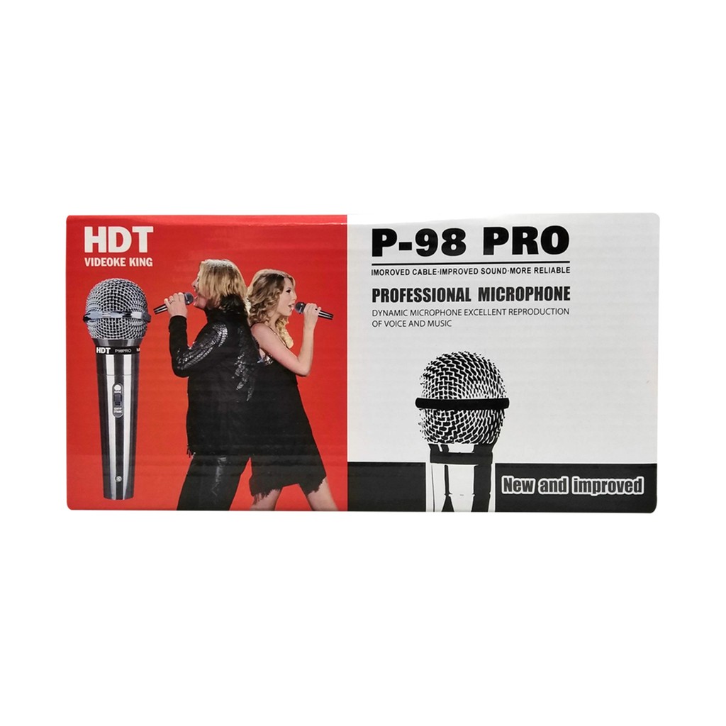 P-98 PRO HDT Professional Dynamic Microphone | Shopee Philippines