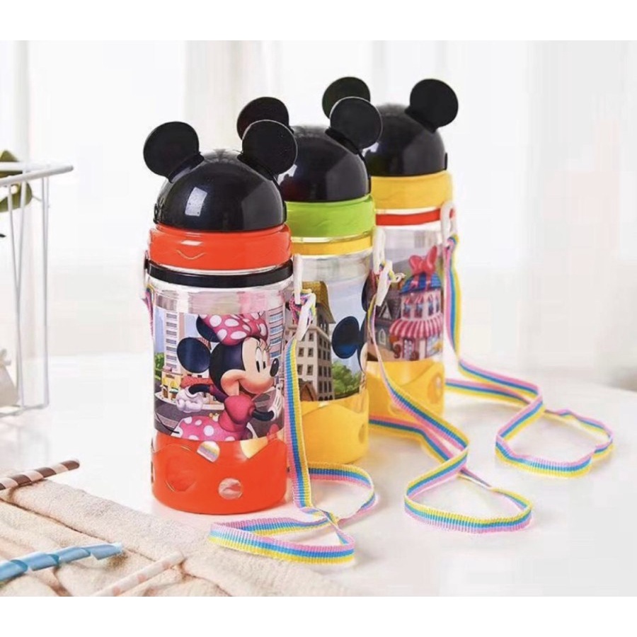 Mickey Character Cute Drink Bottle 400ML | Shopee Philippines