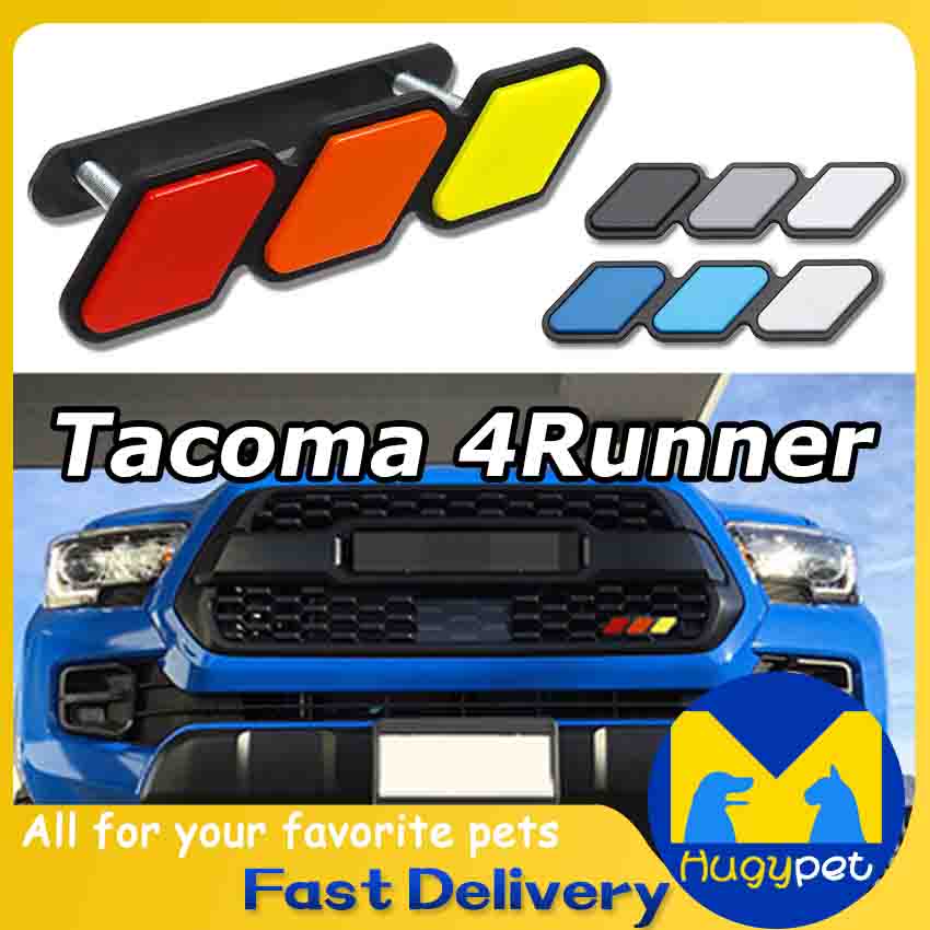 Car Front Hood Grille Decal 3 Color Sticker Emblem Accessories For ...