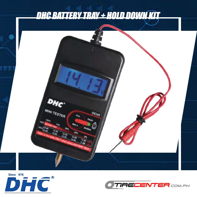 DHC OCV-5 Digital Battery Alternator Tester / Voltmeter (Blue LCD ...