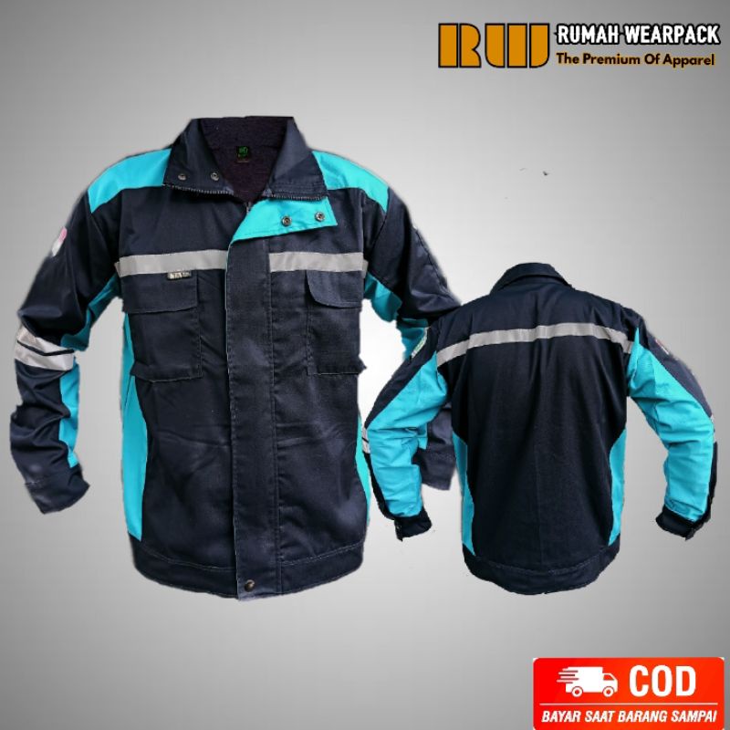 Semi Safety Jacket/ Wearpack Safety Safety Jacket Long Sleeve Navy Top ...