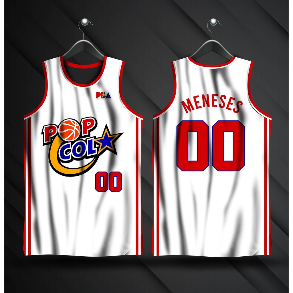 PBA RETRO JERSEY | POP COLA VERGEL MENESES #00 JERSEY | FULL ...