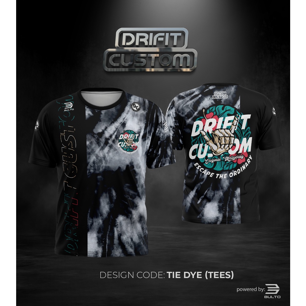 DRIFIT CUSTOM TEE - TIEDYE | Shopee Philippines