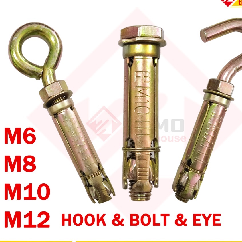 COD Expansion Bolt Fix Bolt type Eye type Hook Fix Anchor Shell Anchor ...
