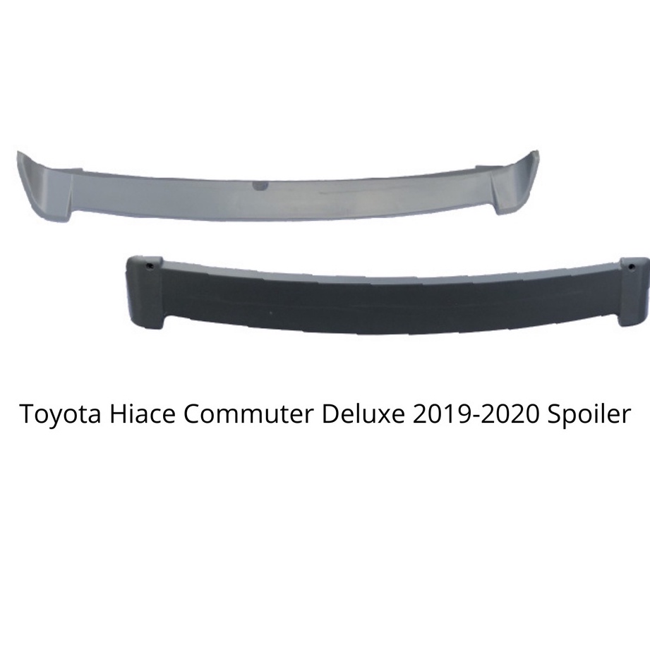 Spoiler - Toyota Hiace Commuter Deluxe 2019-2020 2021 Spoiler | Shopee ...