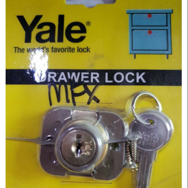 YALE DRAWER LOCK With Keys | Shopee Philippines