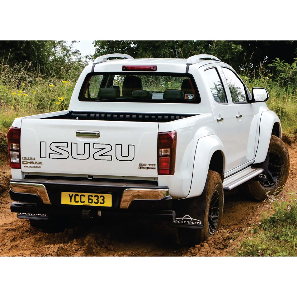 Isuzu Inverted Tailgate Sticker/Decals | Shopee Philippines