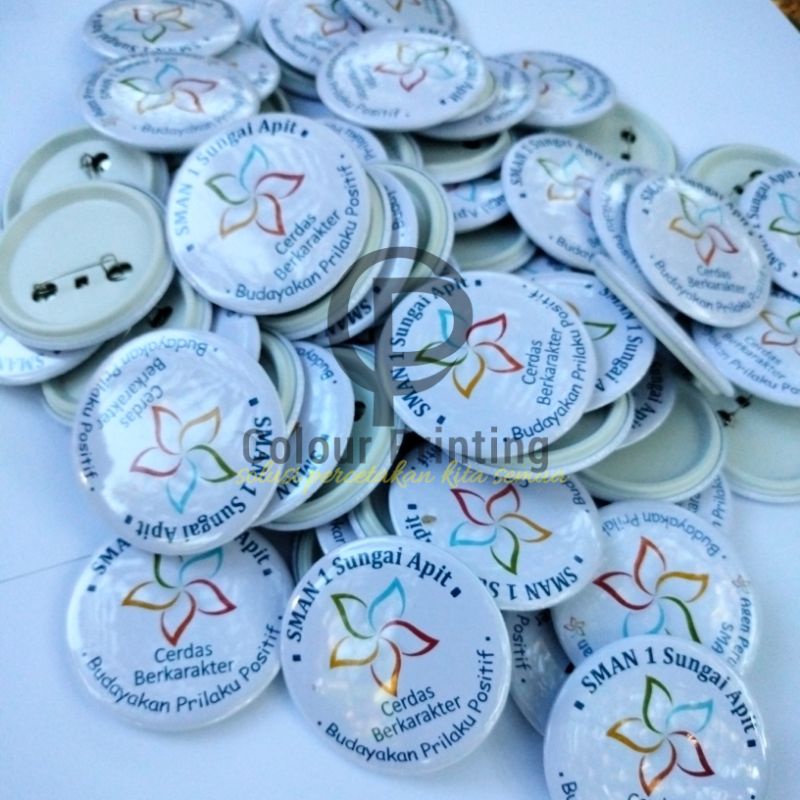 Print Key Chain & Pin | Round Pin | Ganci Back And Forth| Glass Ganci | Ordinary Ganci | Without ...