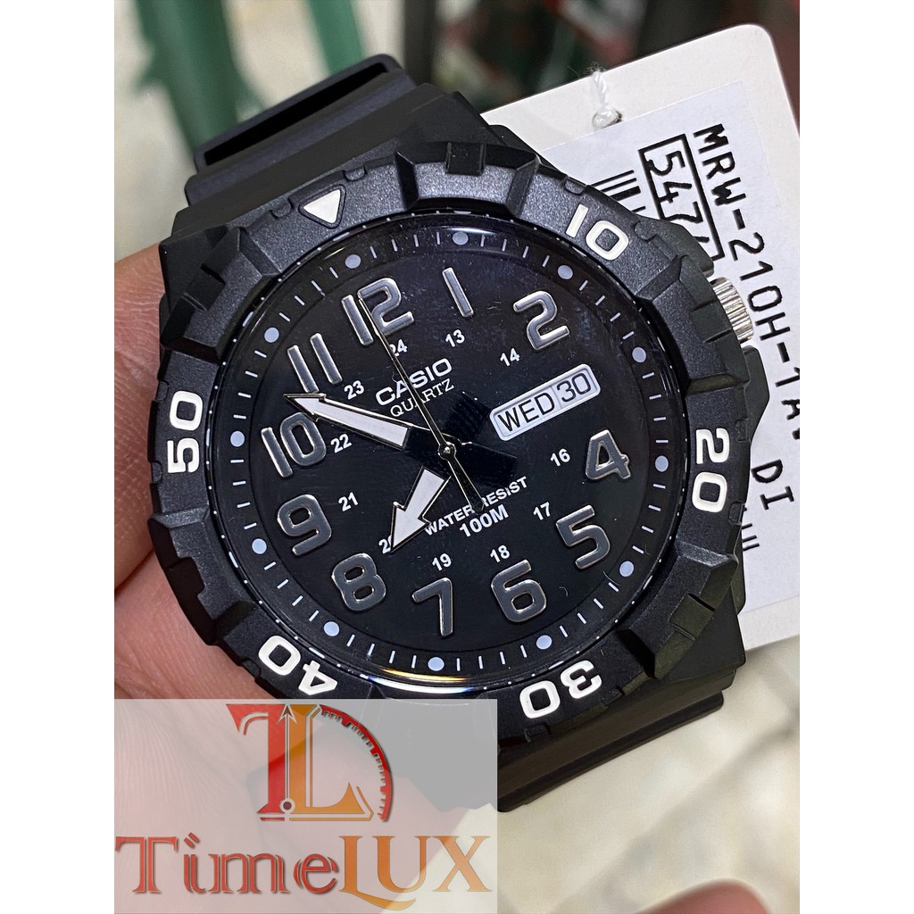 CASIO MEN'S RUBBER MRW 210H 1A | Shopee Philippines