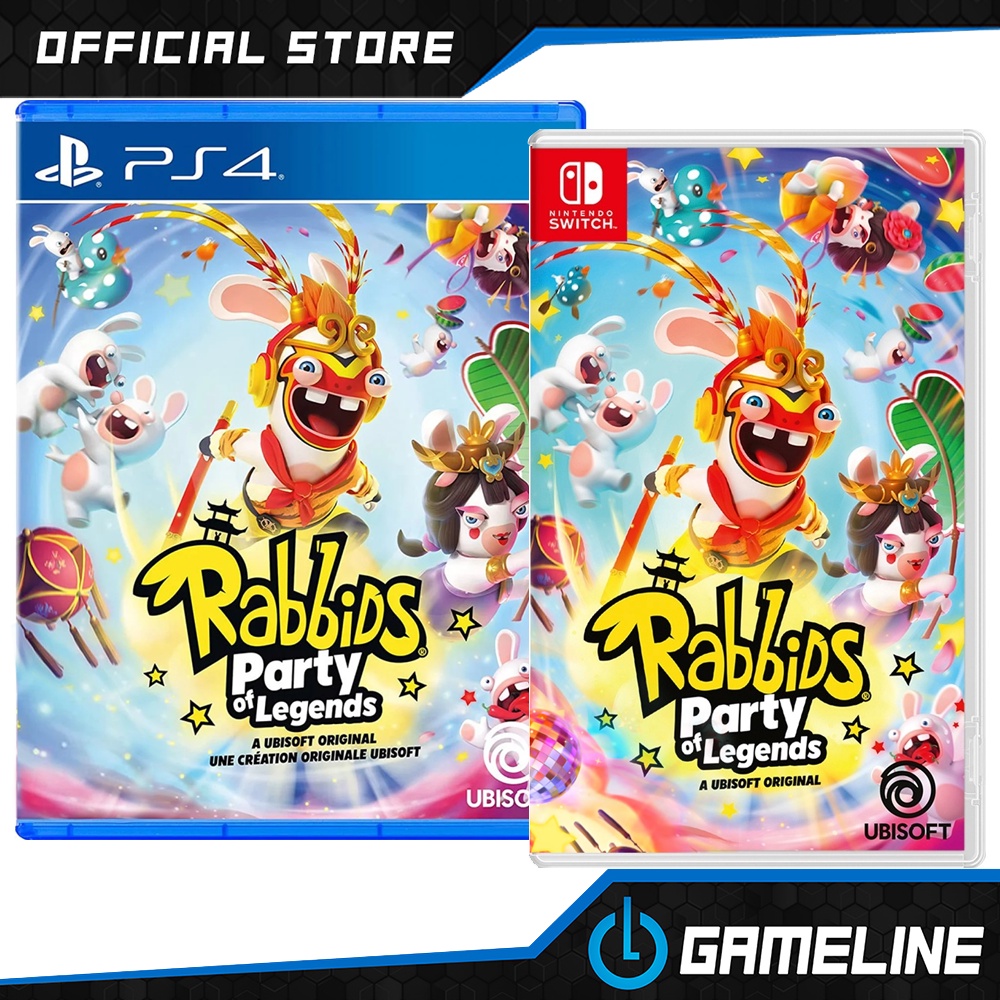 PlayStation and Nintendo Switch Rabbids Party of Legends | Shopee ...