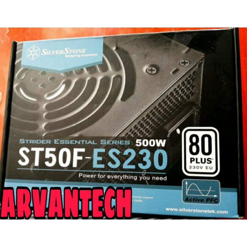 SILVERSTONE ST50F-ES230 500W 80+ POWER SUPPLY V2.0 | Shopee Philippines