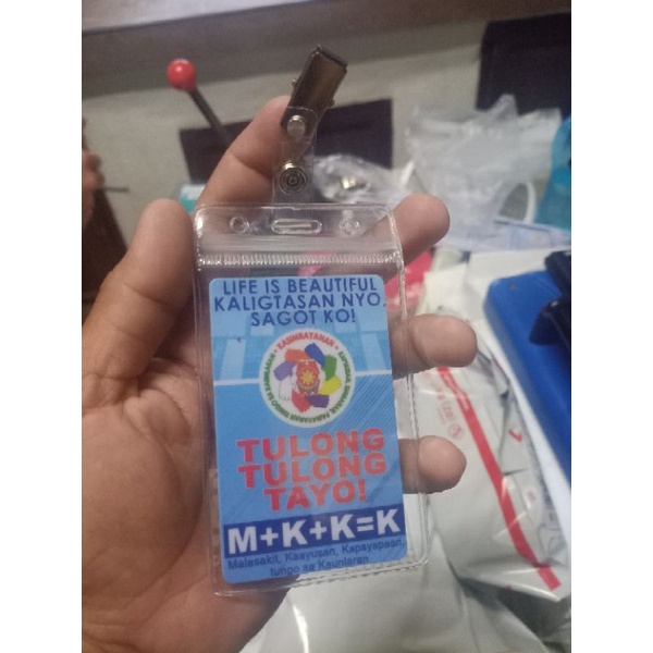 M+K+K=K KASIMBAYANAN PVC ID CARD | Shopee Philippines