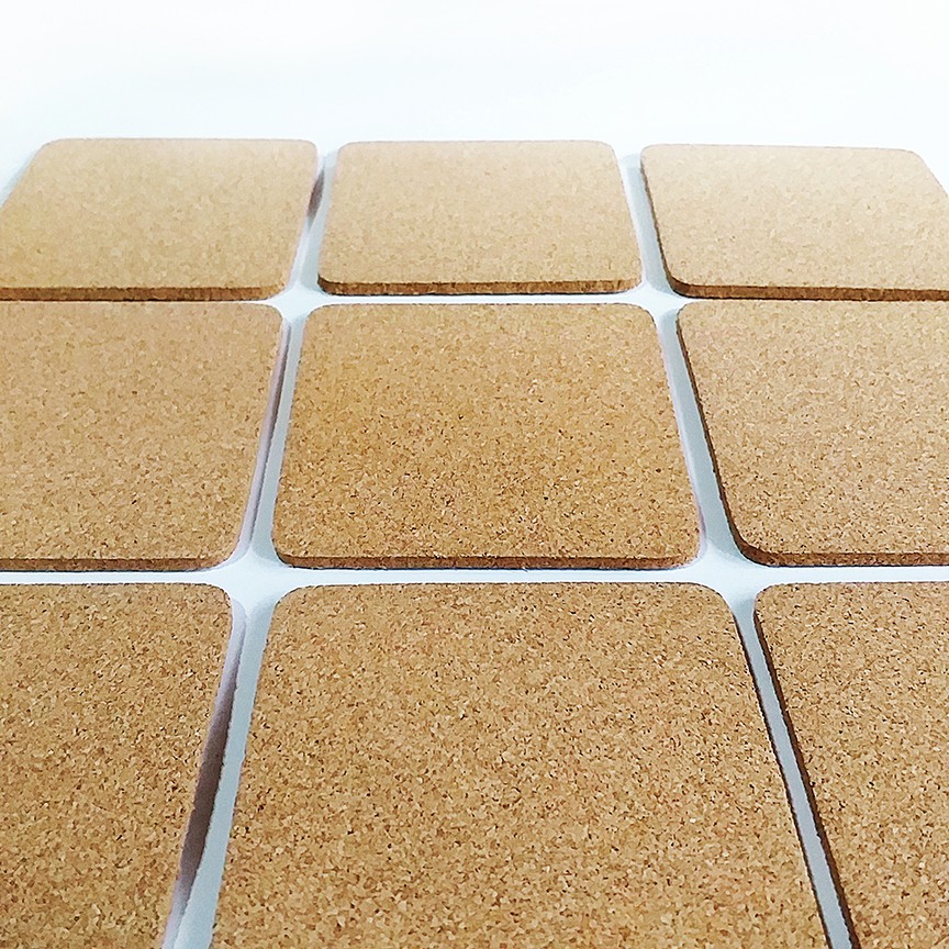 [Wholesale] Square Cork Coaster Blanks | Shopee Philippines