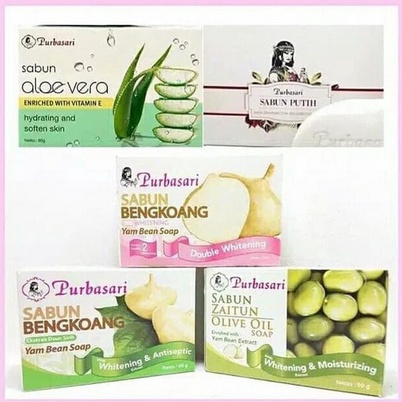 PUTIH Original Purbasari Body Soap/White Bath Soap - 90gr -PSM | Shopee ...
